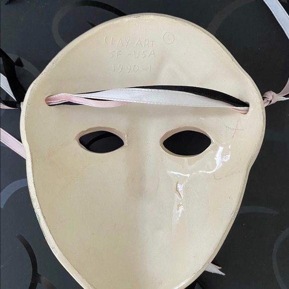 Clay Art | Accents | Clay Art Vintage Face Piano Keyboard Music Notes ...